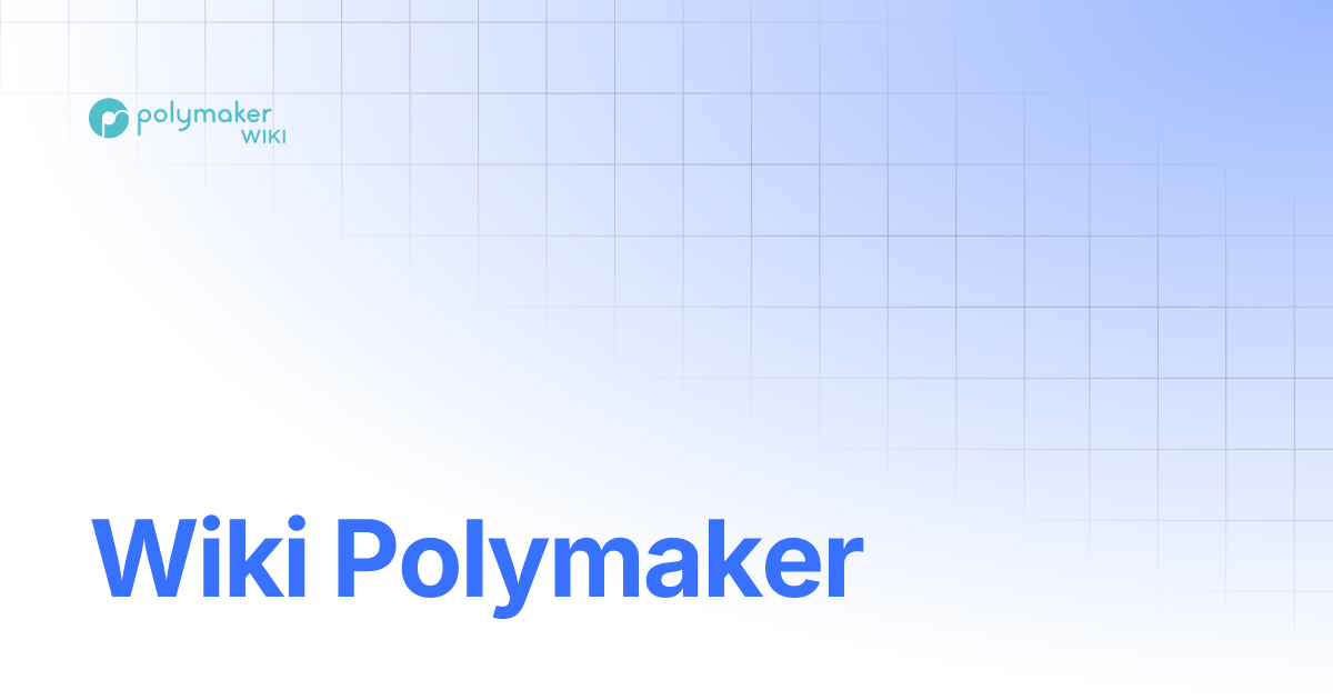 Wiki Polymaker | Polymaker Wiki