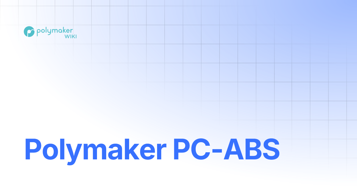 Polymaker PC-ABS | Polymaker