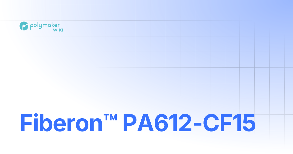 Fiberon™ PA612-CF15 | Polymaker