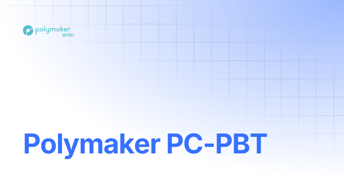 Polymaker PC-PBT | Polymaker
