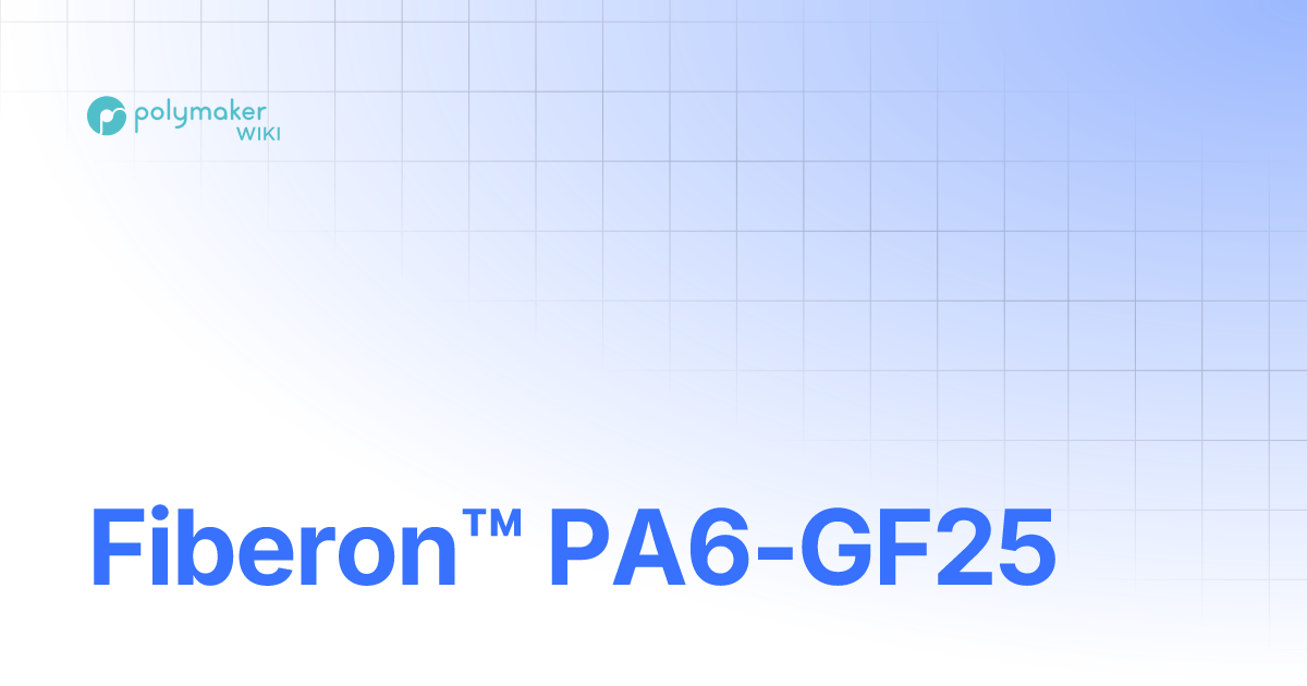 Fiberon™ PA6-GF25 | Polymaker
